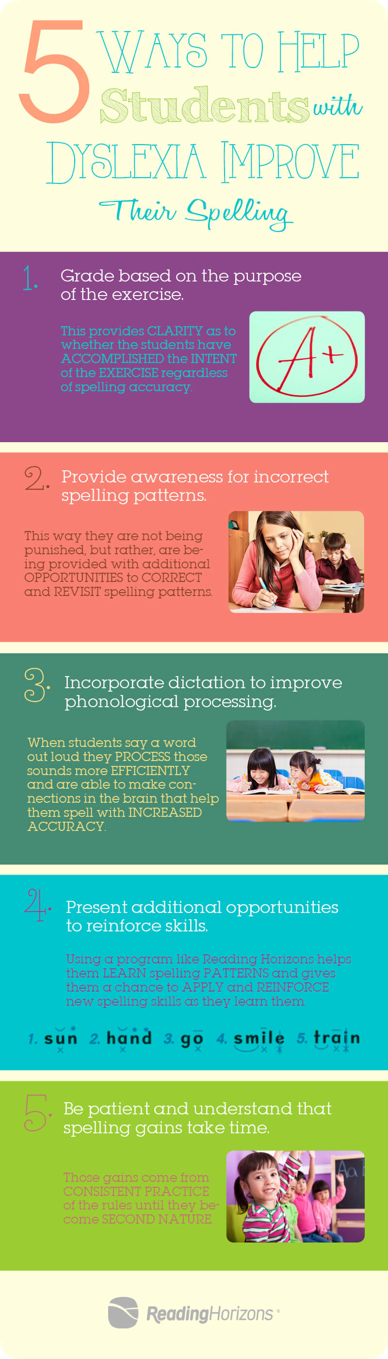 5 Ways To Help Students With Dyslexia Improve Their Spelling Reading